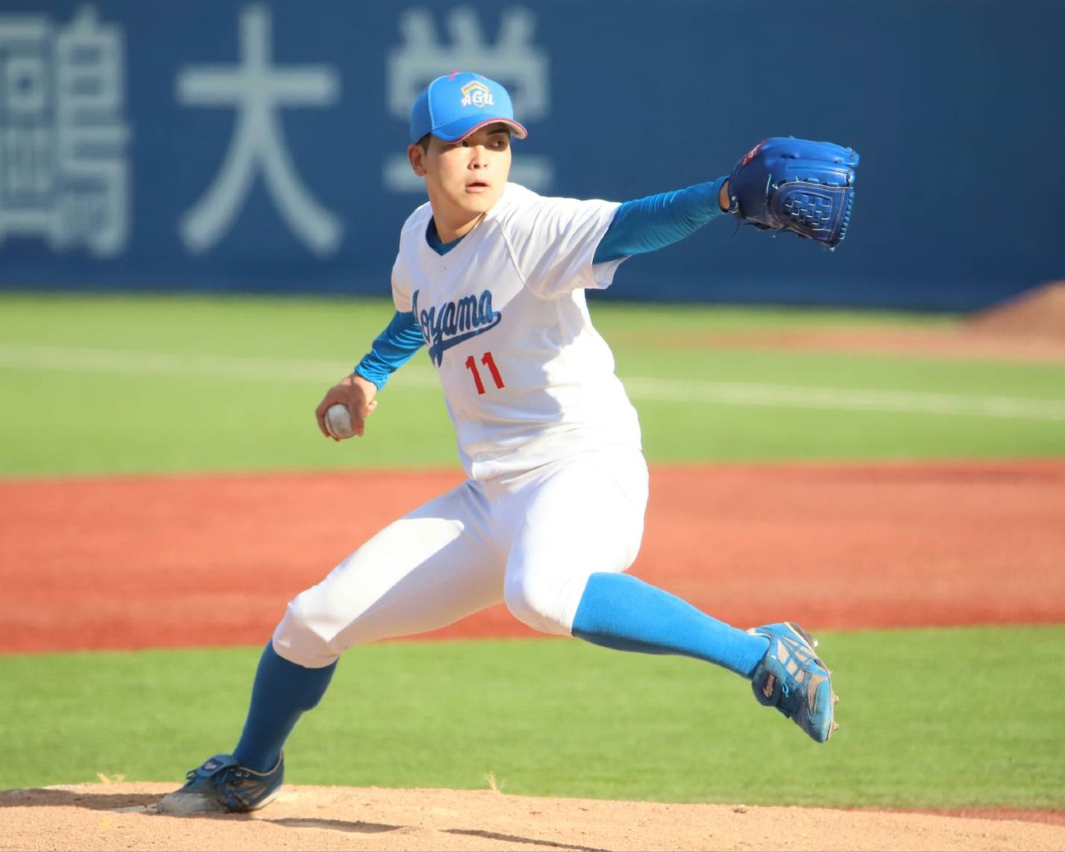 中日ドラフト1位の青山学院大エースが5回まで無安打8奪三振の快投！！【明治神宮大会】｜記事一覧｜高校野球ドットコム